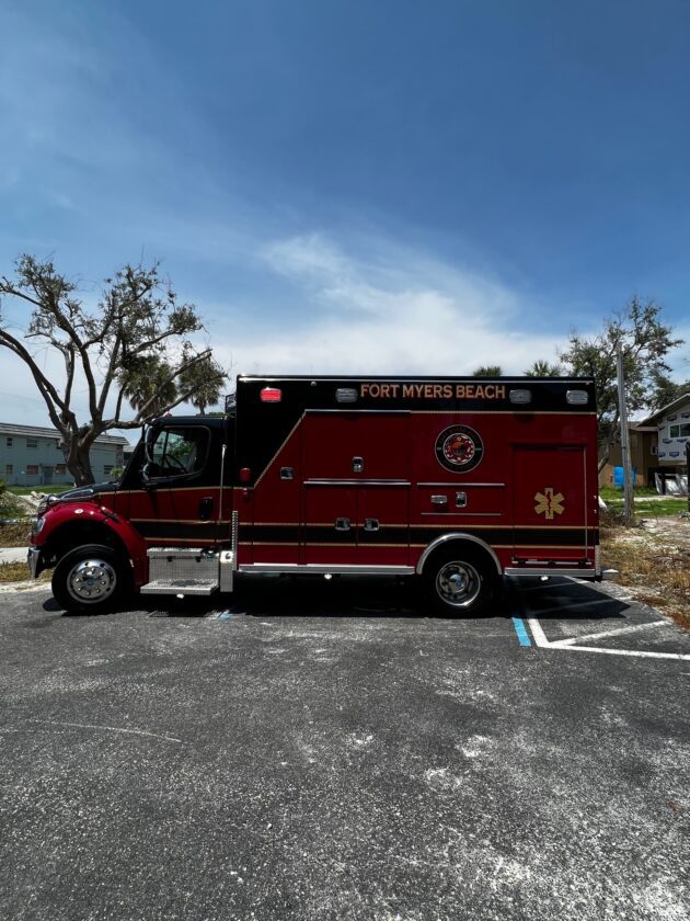 Fire department receives two new rescue trucks - FORT MYERS - Beach ...